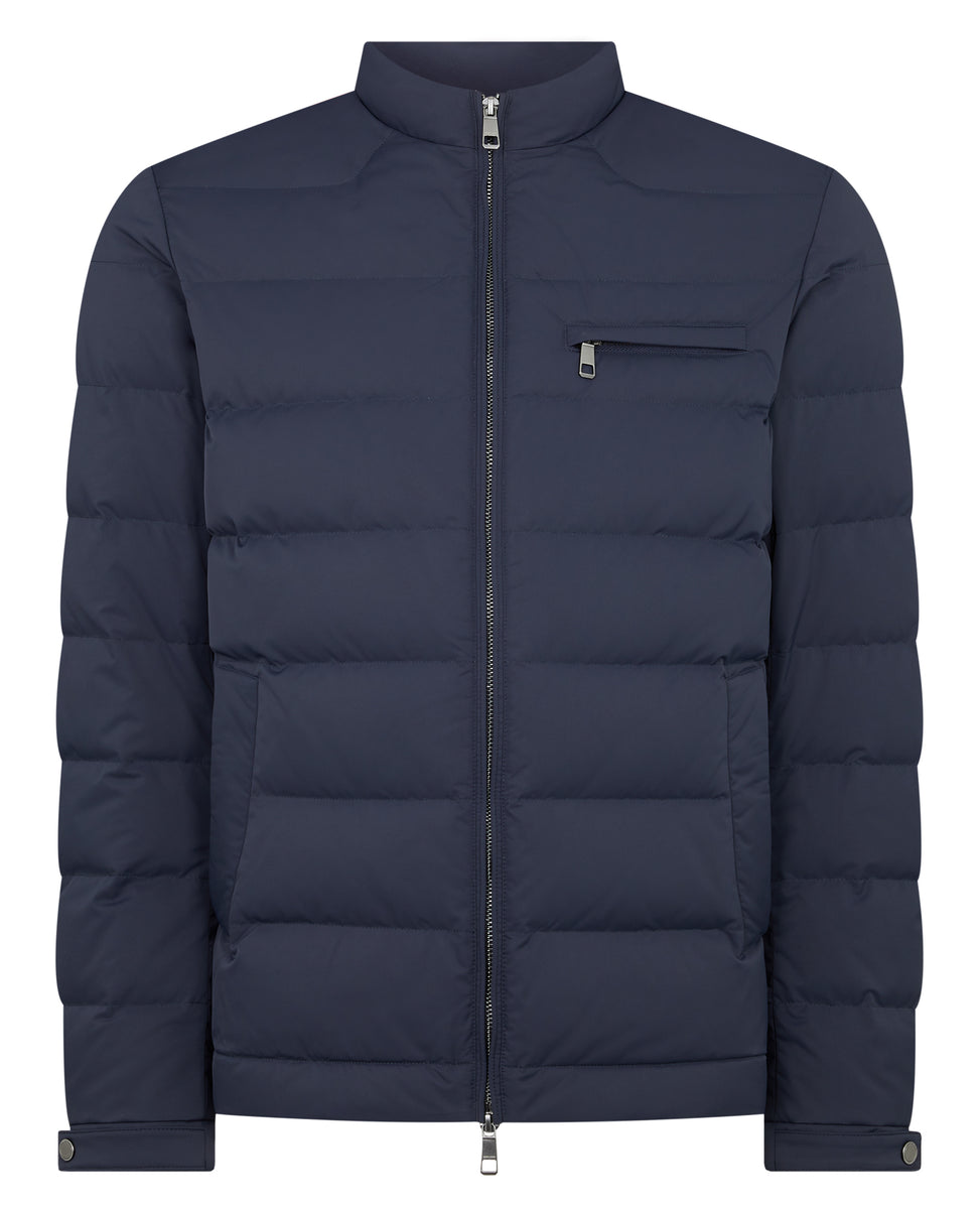 REMUS UOMO Navy Kaleb Casual Coat – Mooreheads