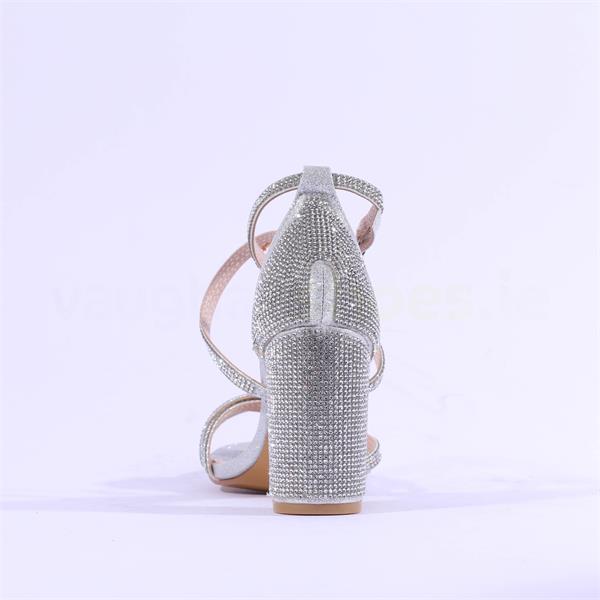 SORENTO Dunraven Silver Crystal Sandal – Mooreheads