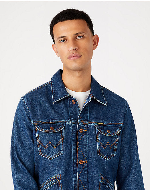 WRANGLER Icons 124MJ Western Denim Jacket – Mooreheads